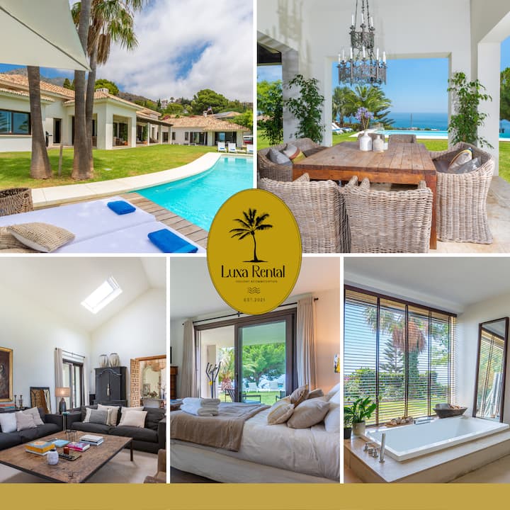 Lxr Villa Majestuosas Vistas Al Mediterráneo 4hab - Mijas