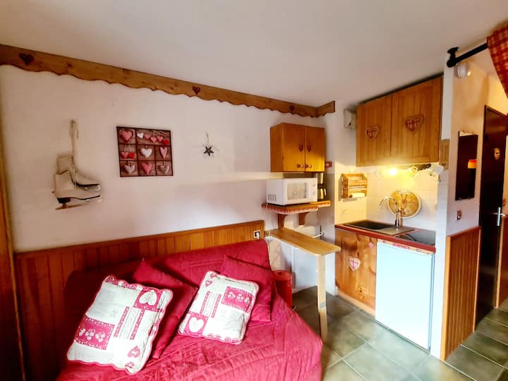 Chaleureux Studio De Montagne - Lac de Vallon