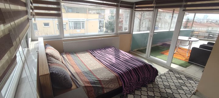 Cozy Terrace  Ankara Kızılay 3th. Floor No Lift - Ankara