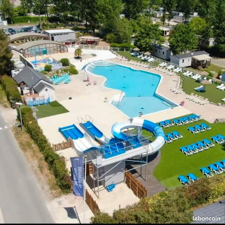 Piscines & Activités Mobil Home Climatisé 2 Ch/311 - Chaumont-sur-Loire