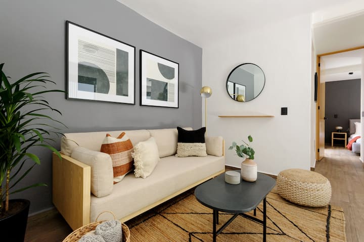 Roma Norte Apt - Terrace & Rooftop | Casa Malva - Benito Juárez