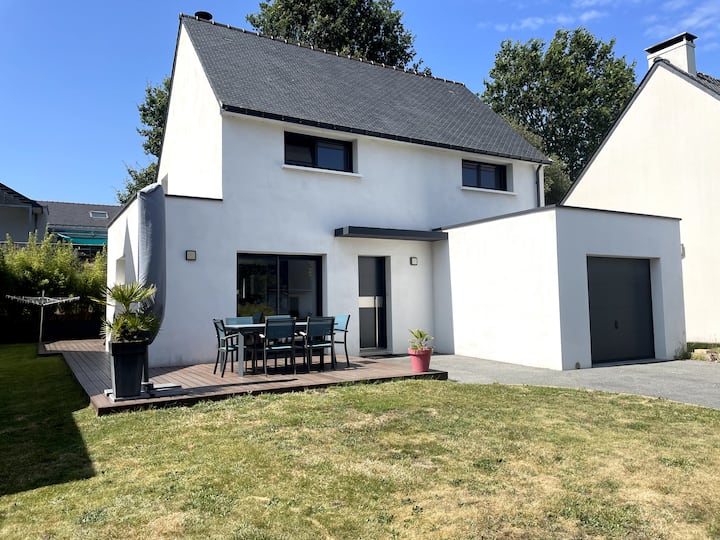 Maison 4ch/8pers Bourg De Baden - Larmor-Baden