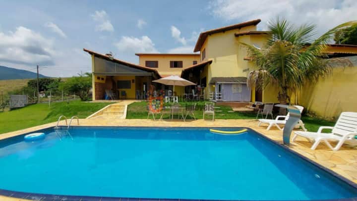 Casa De Campo De Frente Para Belas Montanhas - Extrema