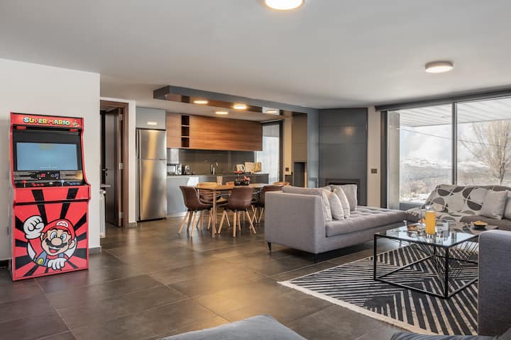 Lovely 3 Br Home In Faqra - 24/7 Power + Fireplace - Libano