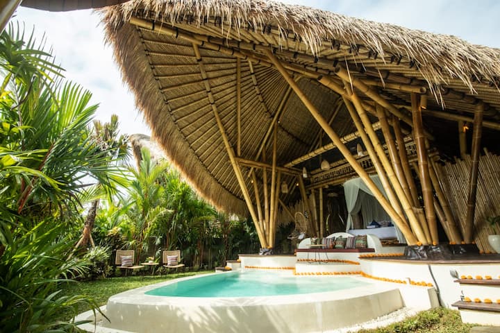 Magic Hills Bali - Mermaid House | Eco-lux Lodge - Sidemen