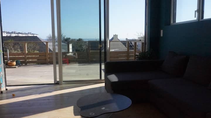 Maison Ville, Terrasse, Vue Mer - Brest