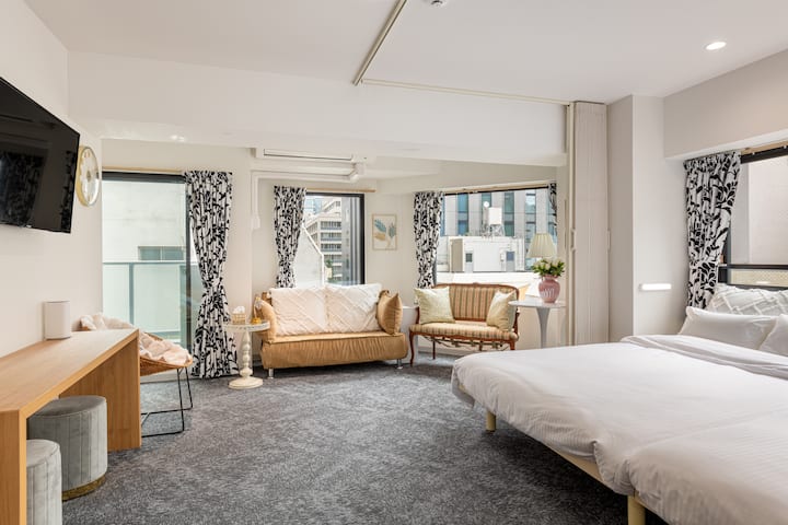 東京タワー近く/虎ノ門ヒルズ駅徒歩４分/スタイリッシュ/Max６名/toranomon 5f - Ginza