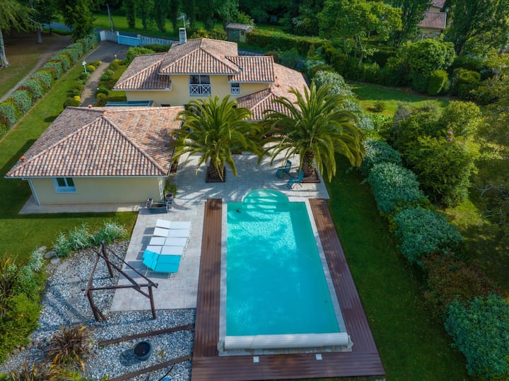 Villa Calme Avec Piscine Pays Basque - Sud Landes - Bayonne