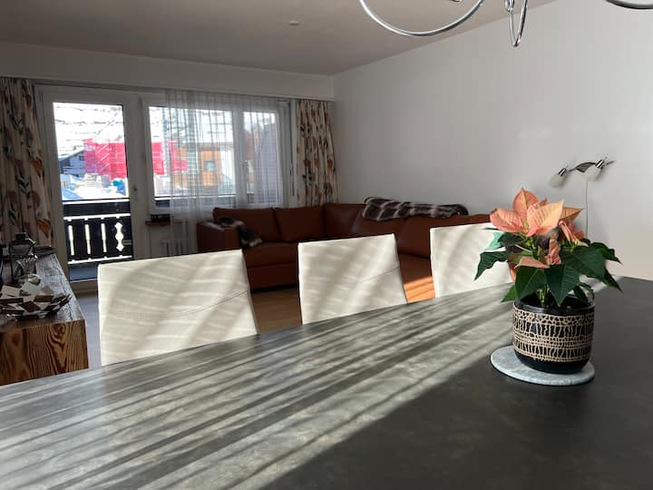 Apartment Near Ski Lift With Balcony & River View - Zermatt