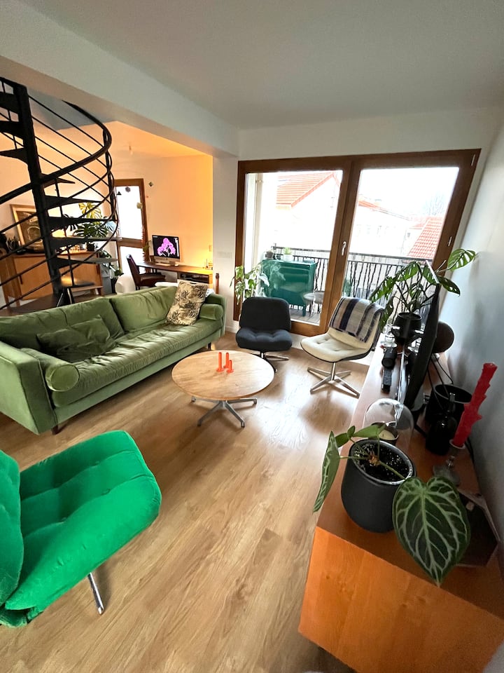 Chambre Dans Duplex Lumineux - Montreuil, France