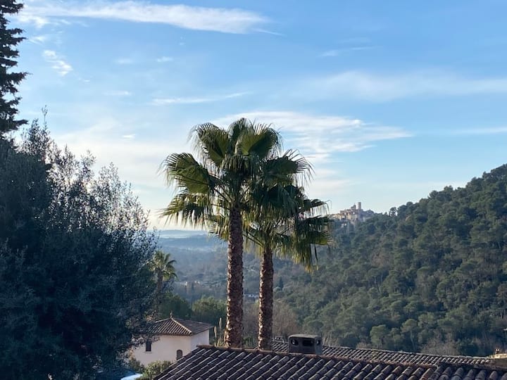 Le Nid Chez Belle Aqua, Refait à Neuf - Vence