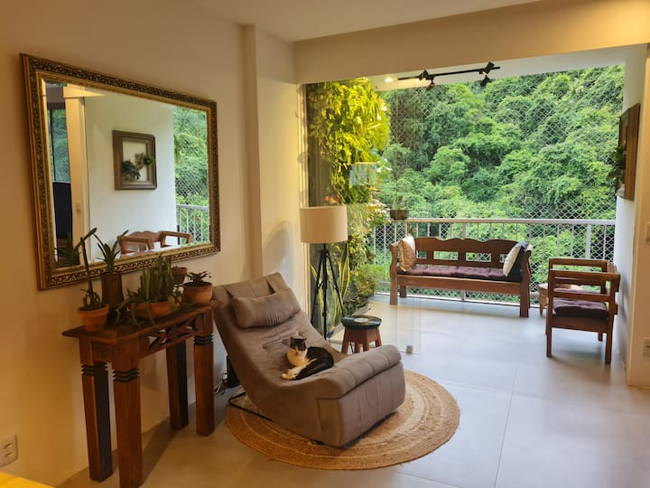 Cozy And Airy Room With Balcony - Rio de Janeiro