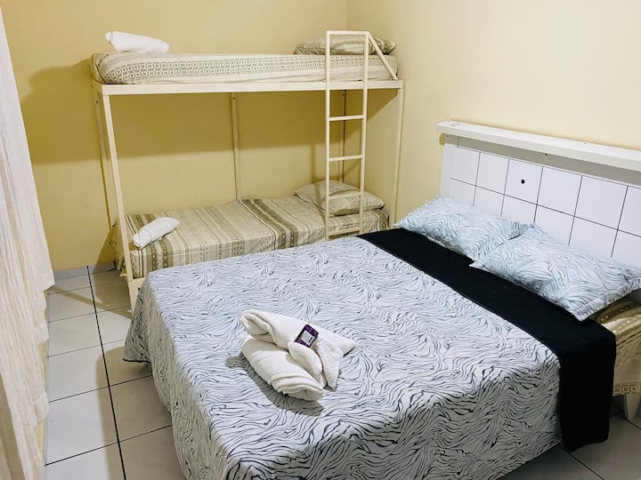 Quartos Família - Águas de Lindoia