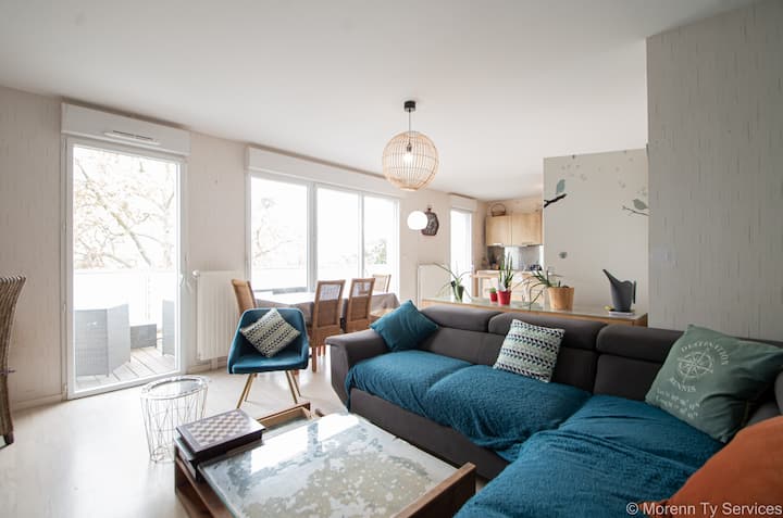 T4 Duplex Proche Parc Expo • "Ty An Aerborzh" - Saint-Jacques-de-la-Lande
