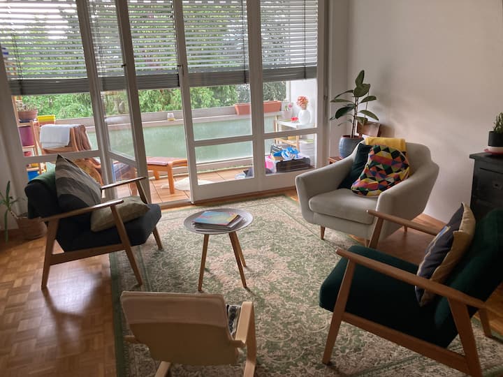 Grand Appartement Central, Au Calme Et Familial - Lausanne