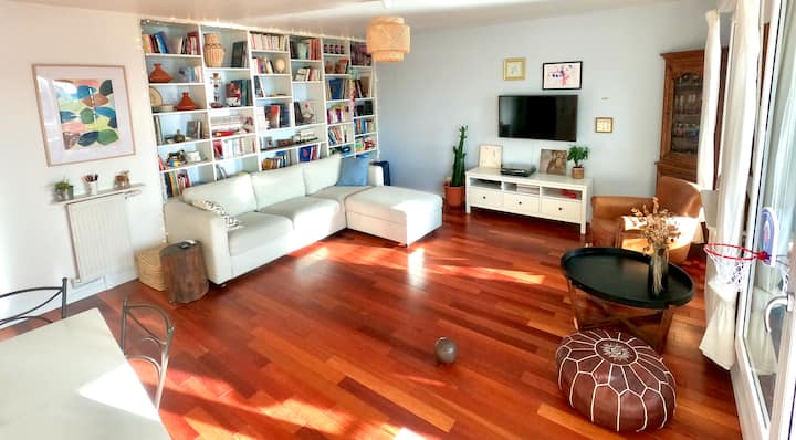 Appartement Spacieux Sur Le Canal - Saint-Denis, France