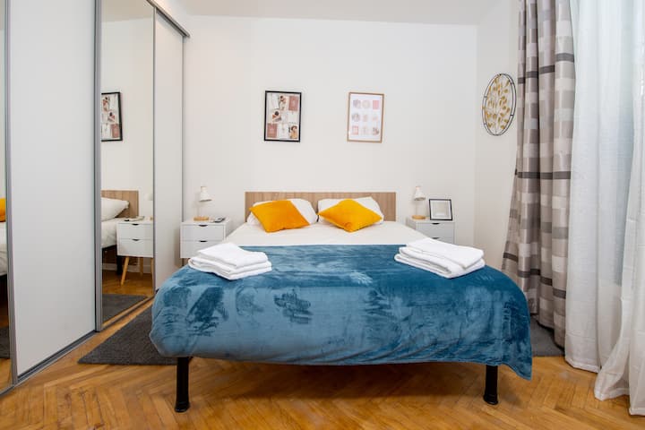 2p Raimbaldi Centrale 2balcons / Clim & Wifi - ニース