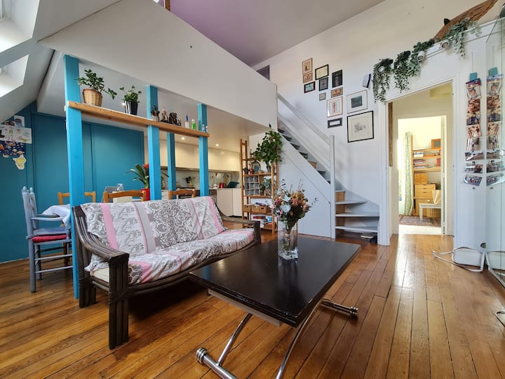 So Cute Duplex Apartment Paris - Paris