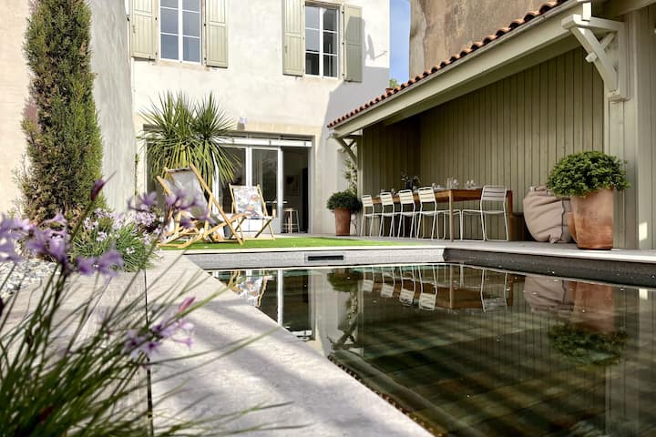 Somptueuse Demeure Hyper Centre+ Piscine +Parking - Les Sables-d'Olonne