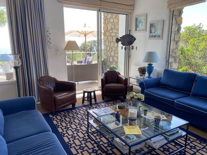 Belle Villa, Piscine, Vue Mer, Proche Plage Rayol - Rayol-Canadel-sur-Mer