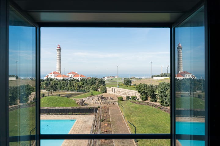 Farol View | Pool &Jacuzzi & Gym & Parking - Matosinhos