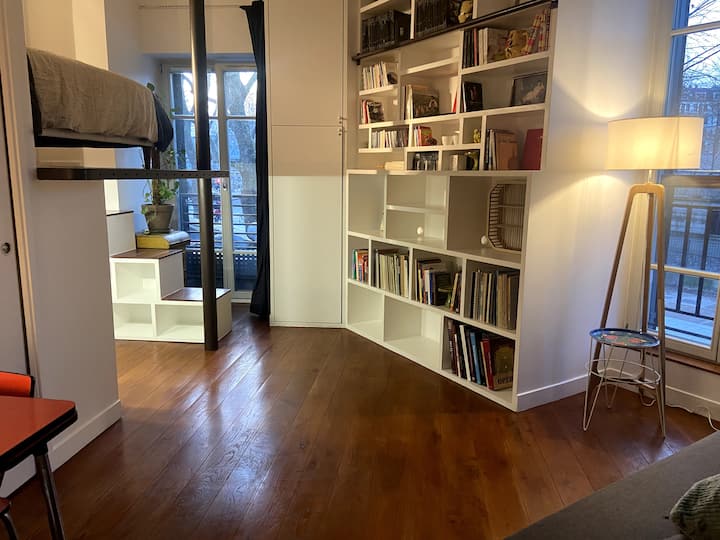 Magnifique Studio Ensoleillé - Buttes-Chaumont