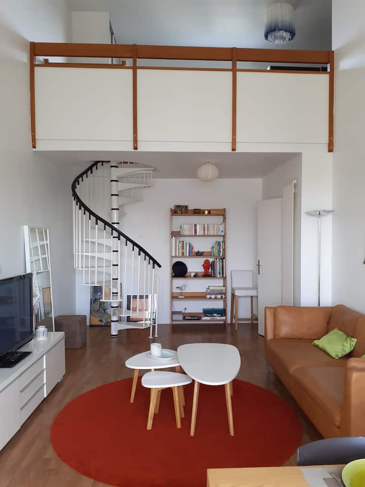 T2 Duplex Saint Nazaire.  4 Nuits Minimimum - Saint-Nazaire