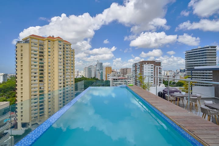 Cozy-1br Apt-ac-wifi-pool-gym - Santo Domingo