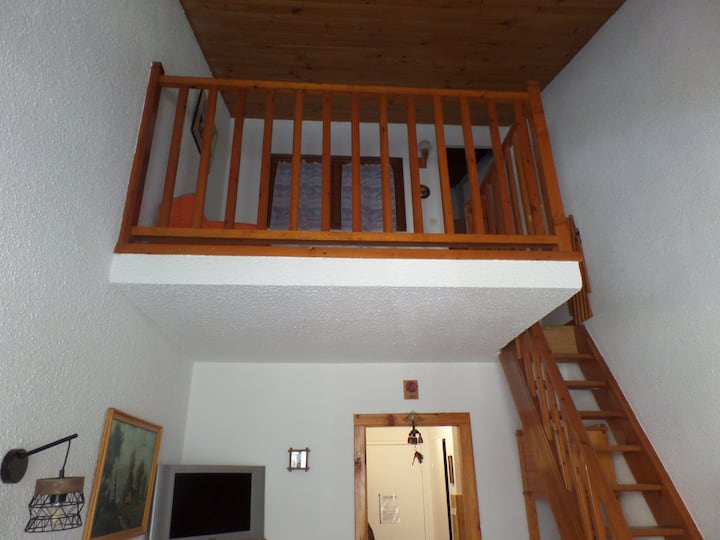 Studio Mezzanine 6 Couchages Avec Garage Fermé - La Foux d'Allos