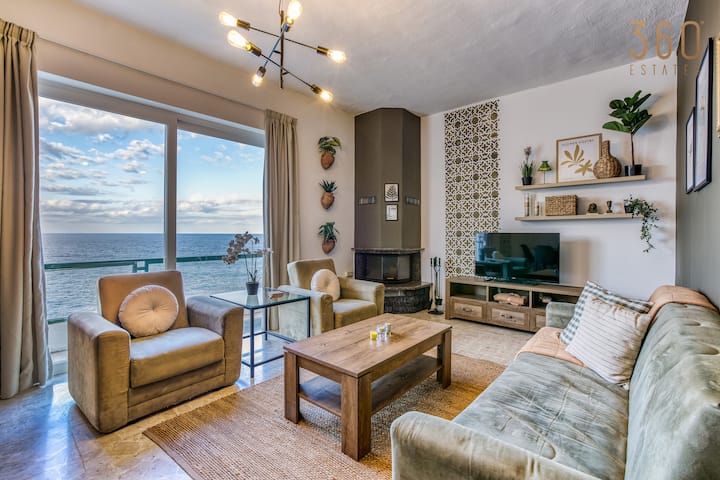 Spacious Seafront Home With Terrace, Bbq & Views ! - Malta