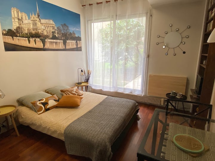 Studio Au Calme Au Cœur De Paris - París