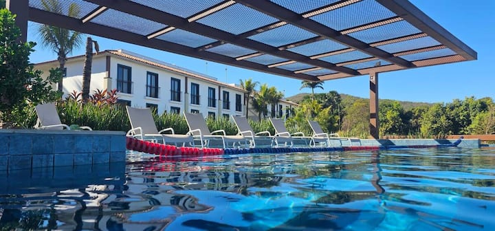 Resort Quinta Sta Barbara, Apartamento P/6 Pessoas - Pirenópolis