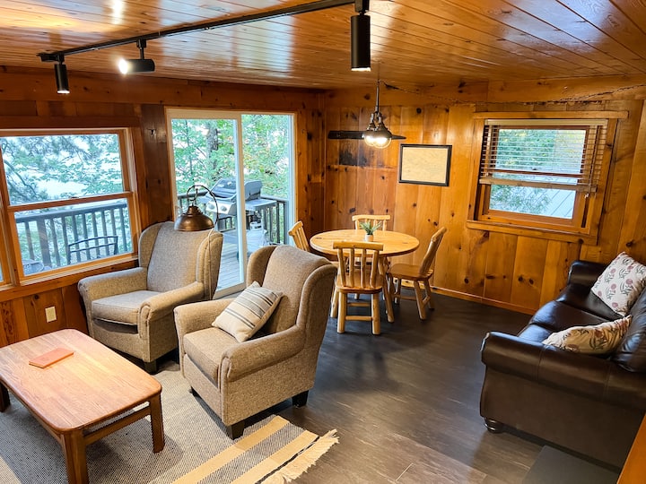 Blue Heron | White Eagle Resort - Kabetogama State Forest, Orr
