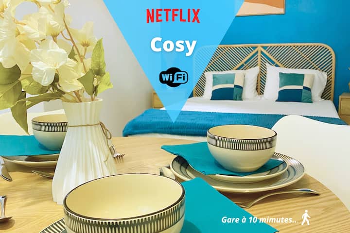 Cosy - Centre Ville - Parking - Cambrai