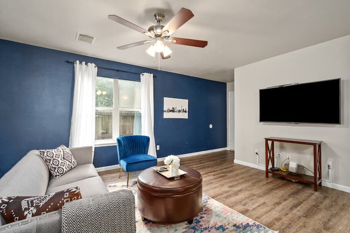 Cozy 3br Apt | Sleeps 8 | Free Parking + Wifi - Barker Lake, Cypress