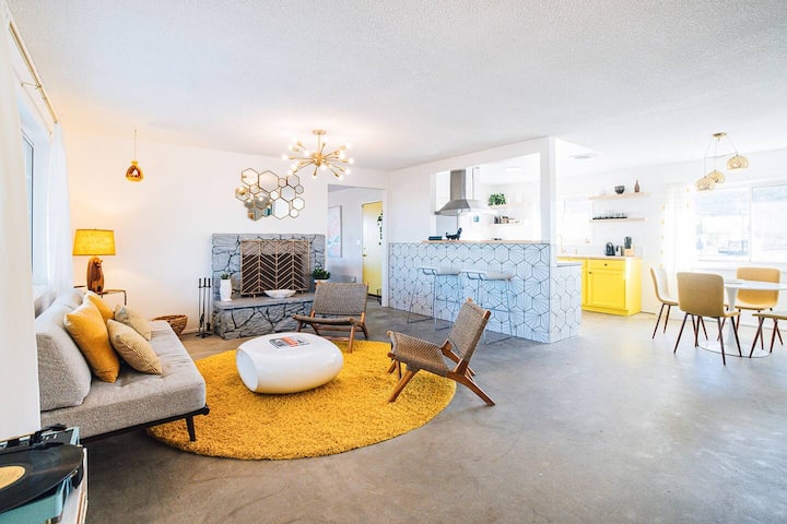 Midcentury Design | Pool+spa | 2+ Acres | Views - 유카밸리