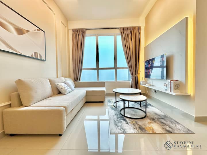 Amber Cove Melaka• Seaview•2bedroom/5pax - Malacca