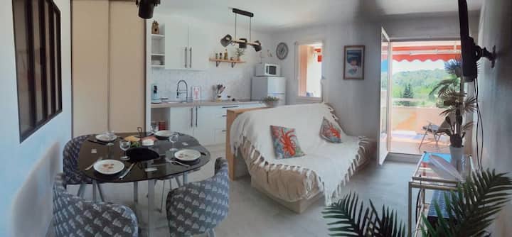Joli 33m² Proche De La Plage - La Favière