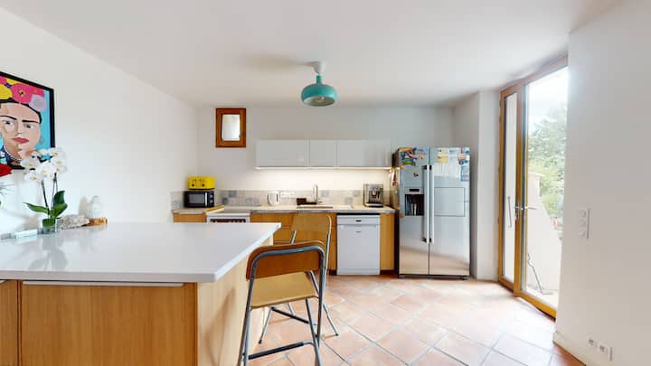 Maison Provençale, 11 à 13 Couchages, éCologique - Aubagne