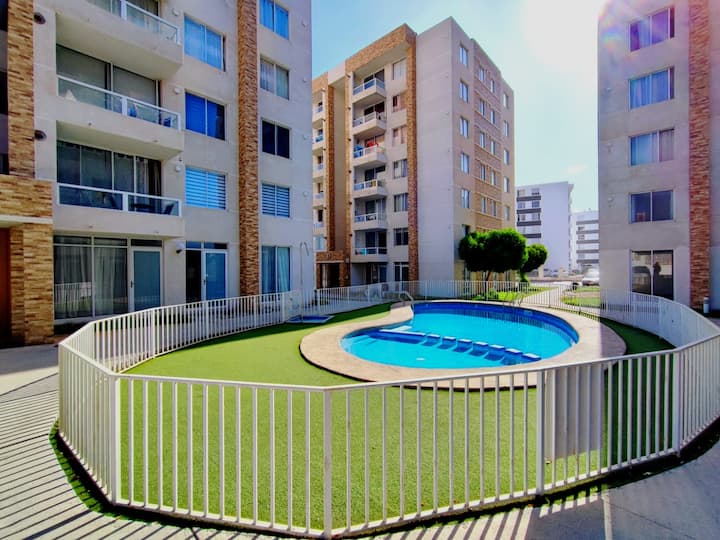 Comfortable Apartment Near El Faro Beach - La Serena