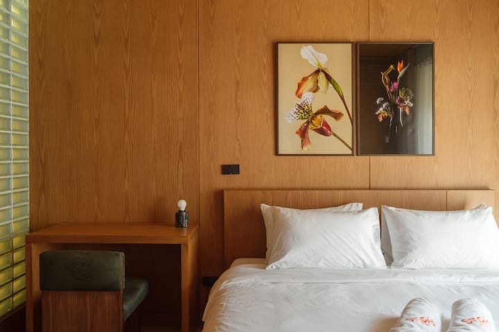 Wooden Vibe Room In Designer Casa Near Iconsiam - Bangkok