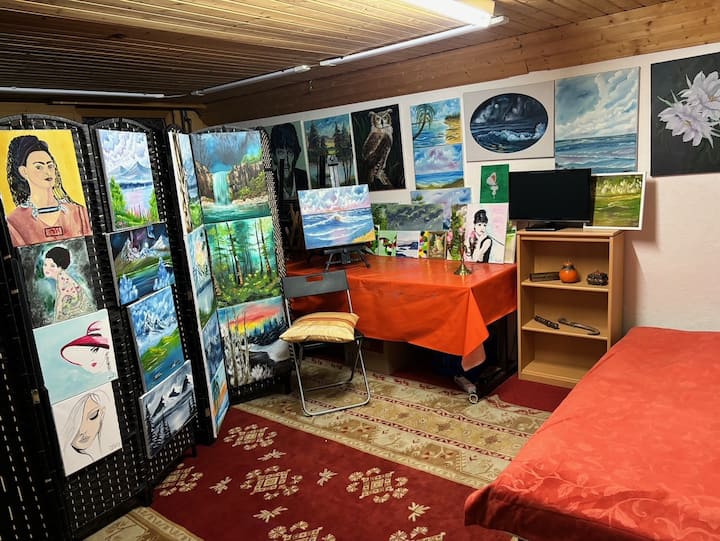 Atelierzimmer Im Arthouse 26 - Ez Od. Dz - Mühldorf