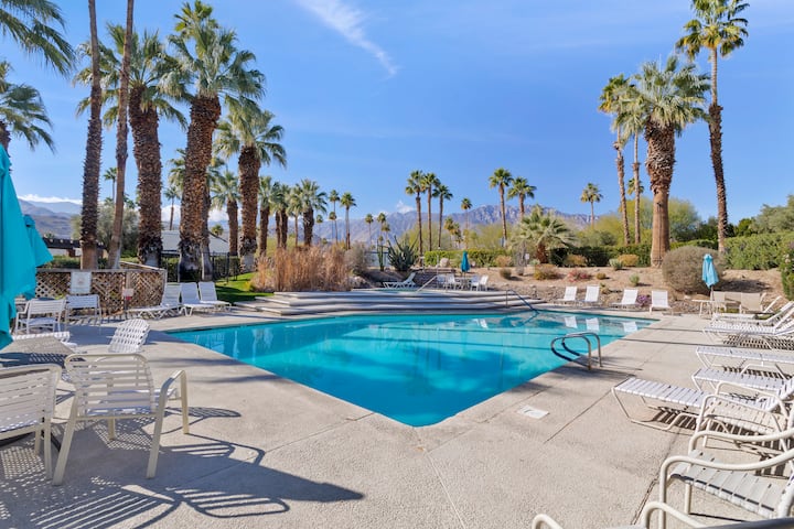 2br*private Patio*bbq*fire Pit*tennis*pools*dog Ok - Palm Springs