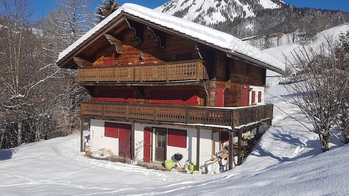 Chalet En Madrier Au Cœur Des Alpes Vaudoises ! - Les Diablerets