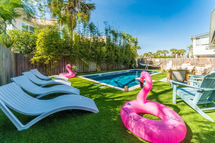 Wine Down - Heated Saltwater Pool, Steps To Beach - Jacksonville Beach, FL