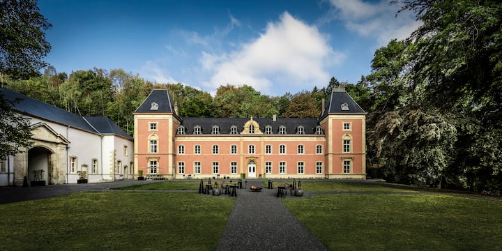 Chambre Classique 2 Lits Simples Au Château - Martelange