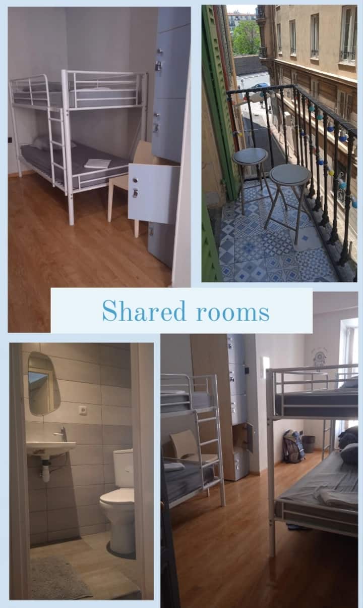 Etudiant Uniquement / Lit En Chambre Partagée - Nice