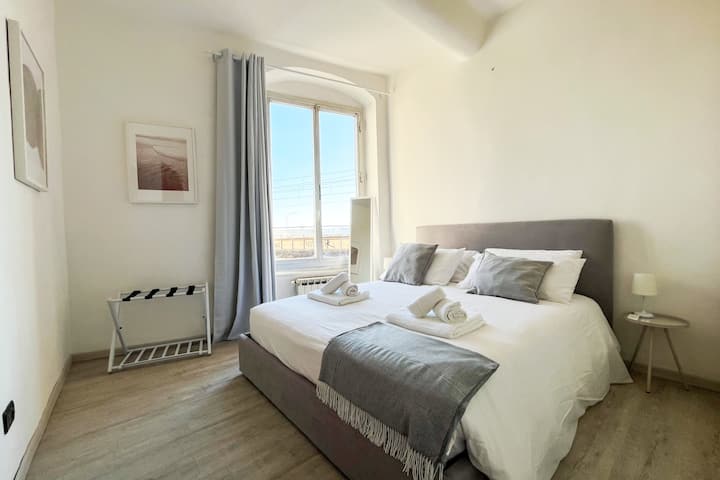 [Pratical Central Loft]acquarium-railway St. - Genoa