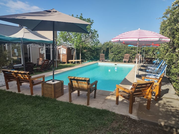 Cabaña Con Piscina, La Familia - San Luis