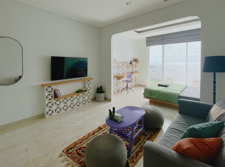 • Sino Apartment • Central (Dago) • Wifi+smart Tv - Bandung